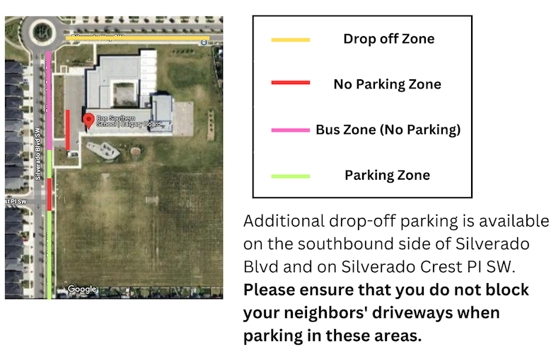 May 14 Update - Pick up and drop off - Ron Southern School